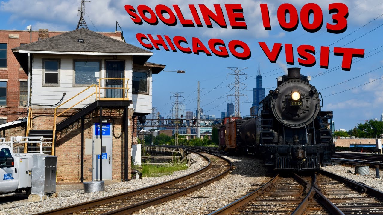 Soo Line 1003's Chicago Visit 2022 - YouTube