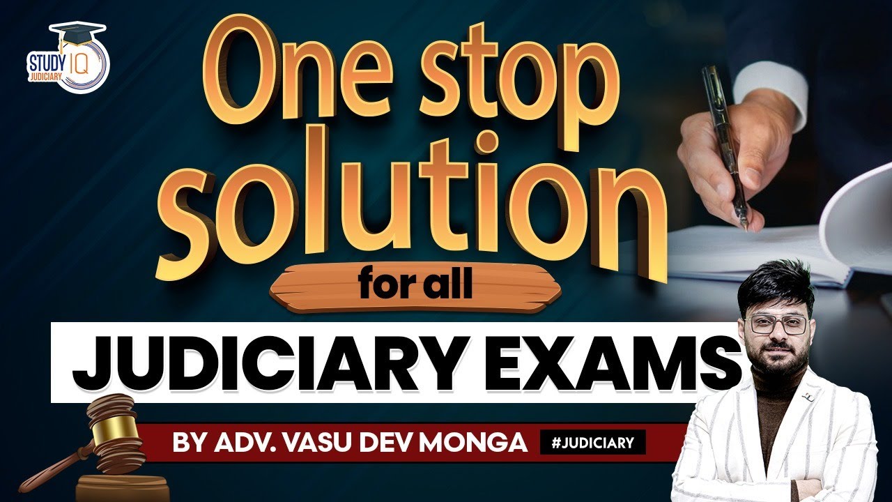 Best Judiciary Preparation Strategy | Study IQ judiciary - YouTube