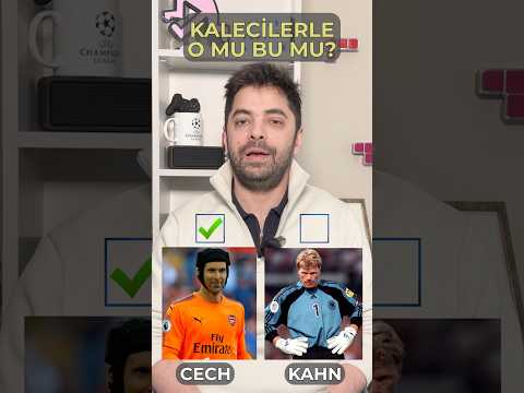 TARİHİN EN İYİ KALECİLERİ İLE O MU BU MU OYUNU! #kaleci #futbol #shorts