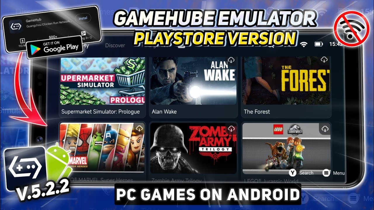 GameHub/Gamefusion Emulator Rilis Versi PlayStore + Tutorial Main ...