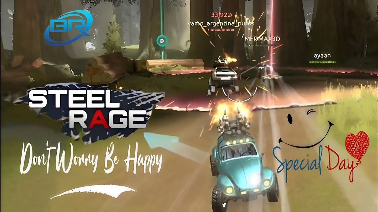 Steel Rage Gameplay | Don't Worry Be Happy - YouTube