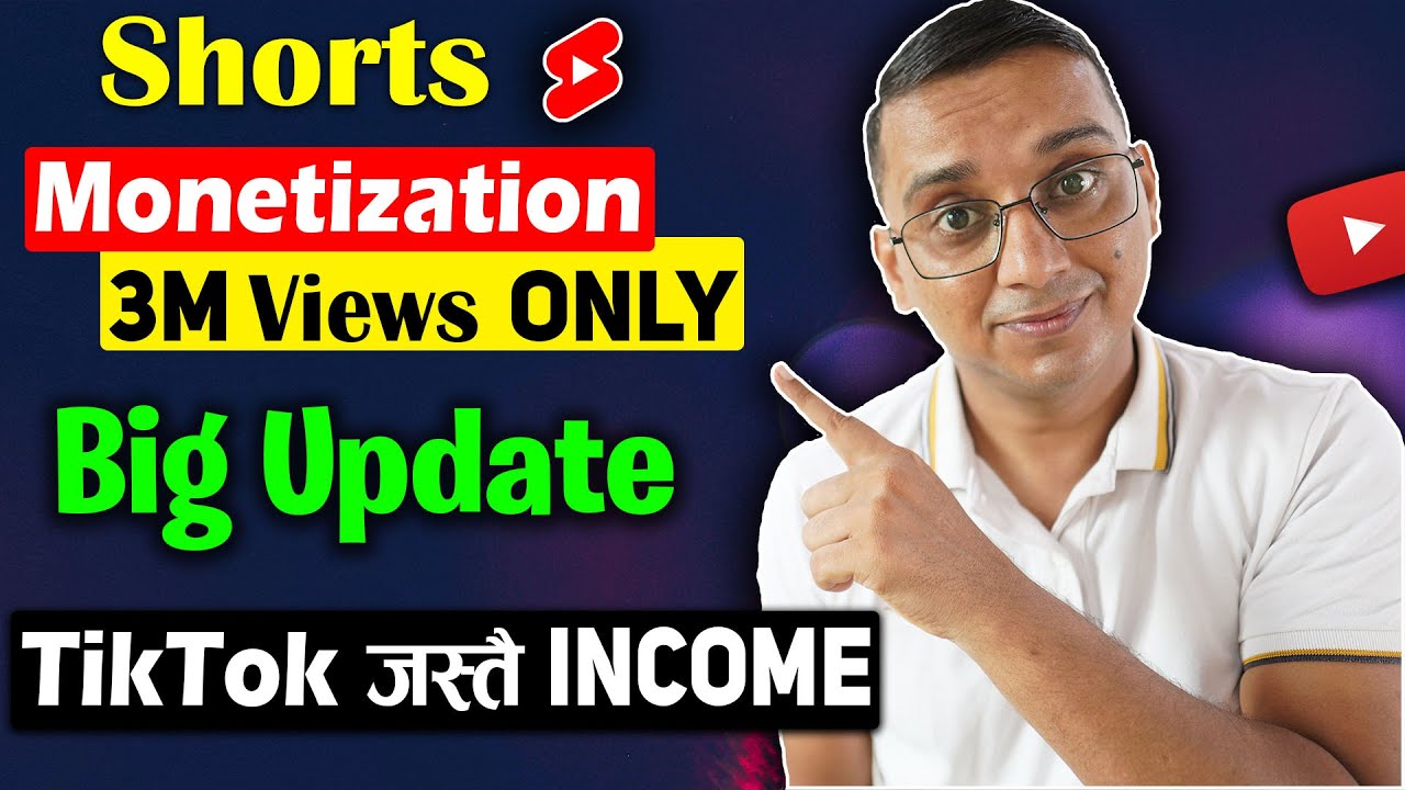 YouTube Shorts Big Update Aba TikTok Jastai Shorts Live Bata Pani INCOME | WOW - YouTube