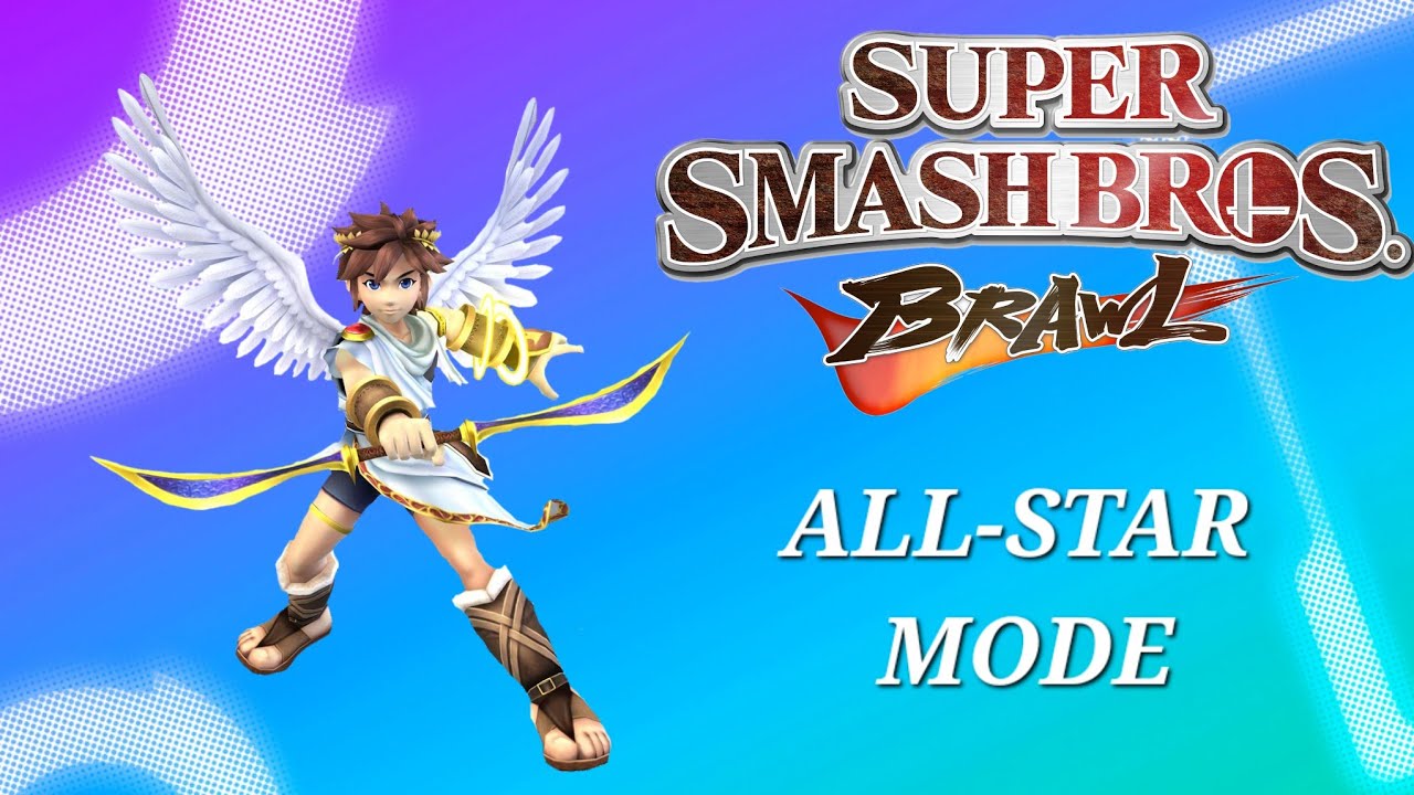 Super Smash Bros Brawl All-Star Mode Pit - YouTube