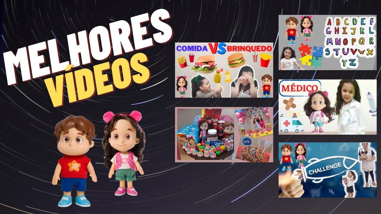 BONECOS MARIA CLARA E JP - MELHORES VÍDEOS - YouTube
