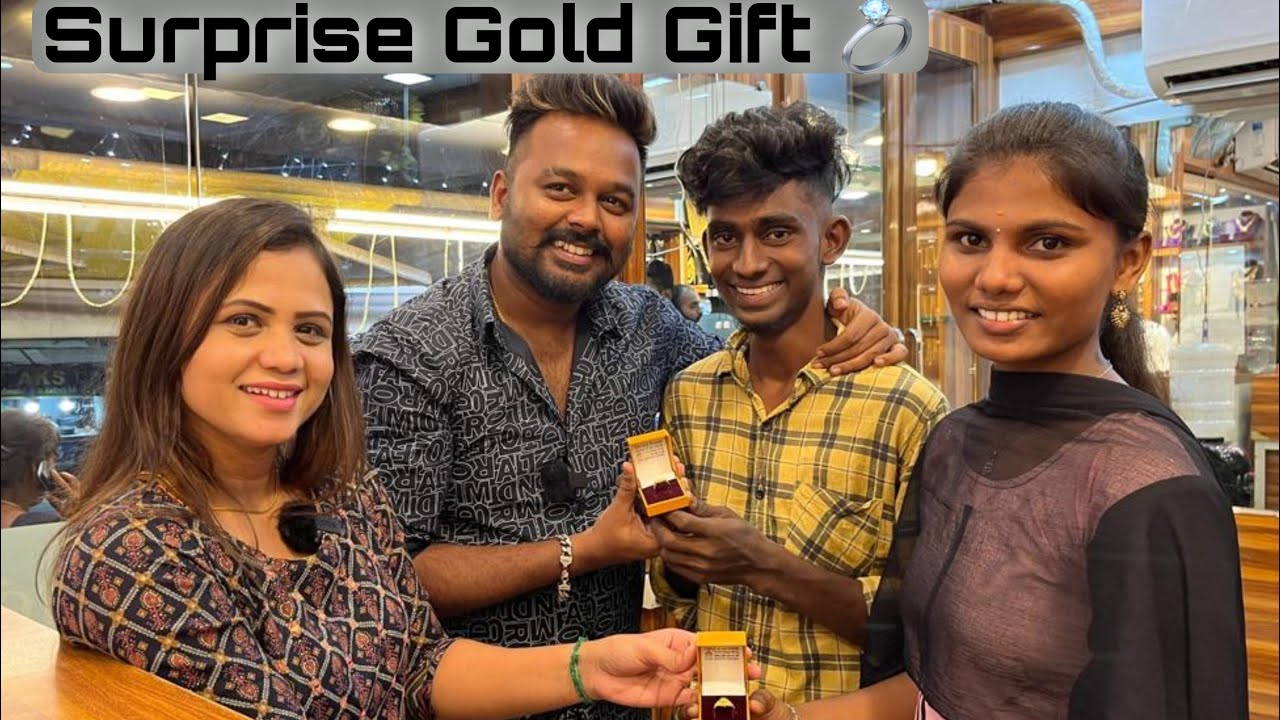 தங்க மோதிரம் Surprise gift to Muthu & Priya 🫶Extremely Happy | Village ...