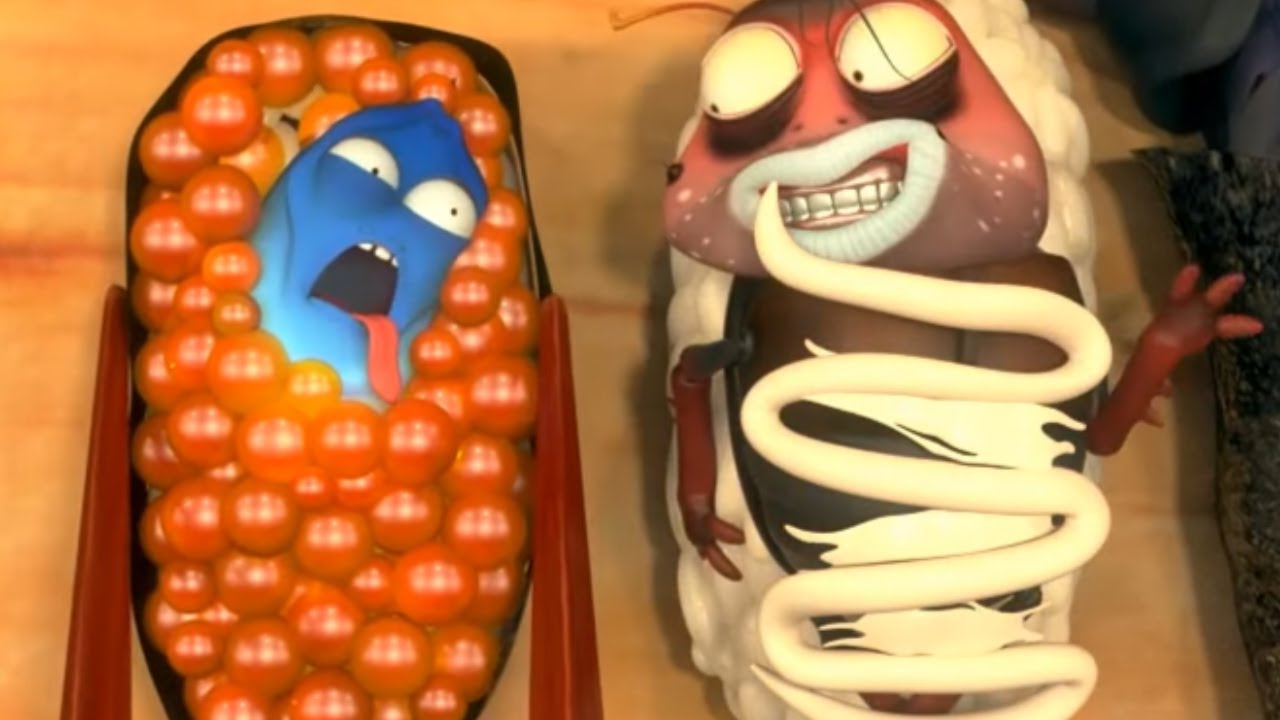 Sushi | LARVA | Cartoons for Kids | WildBrain - Kids TV Shows Full ...