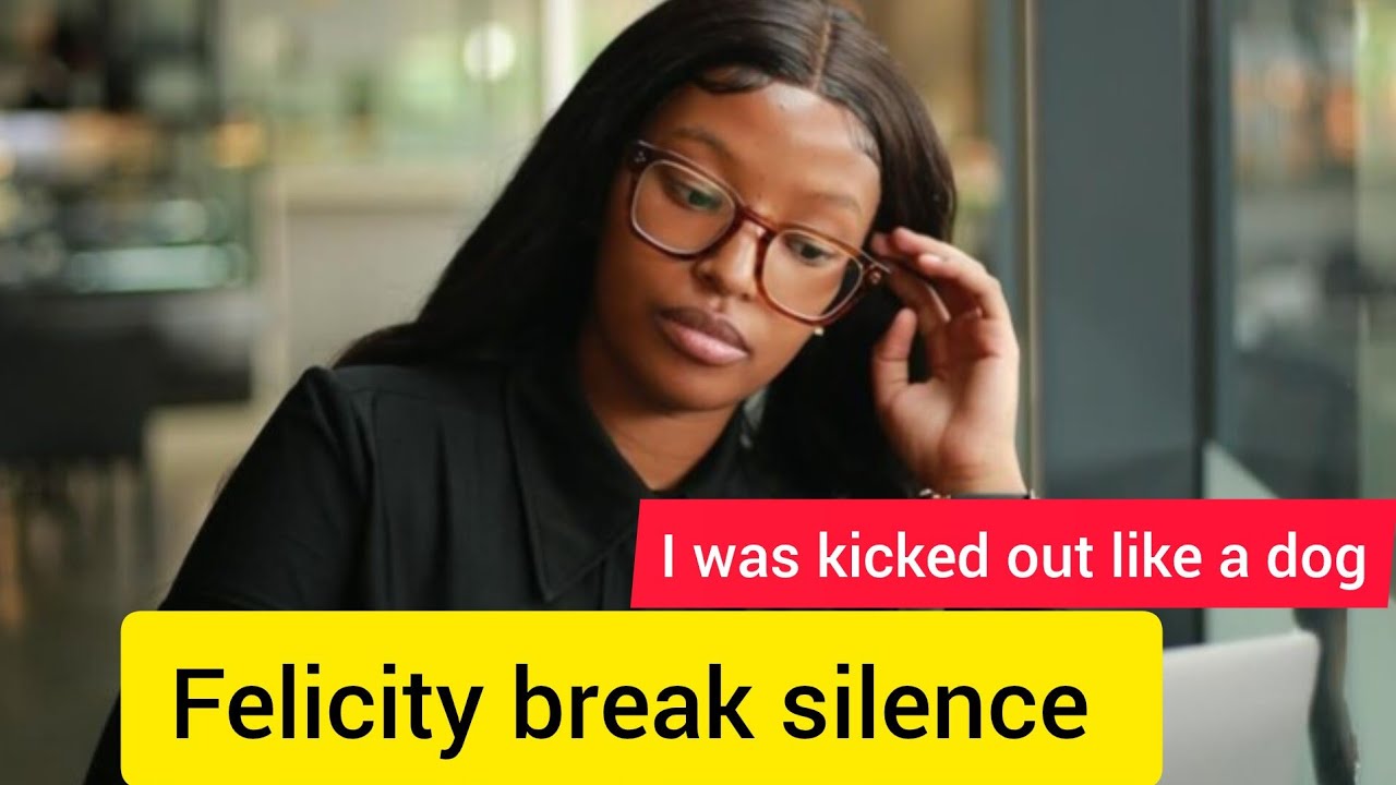 Felicity shiru finally talked about what happened - YouTube