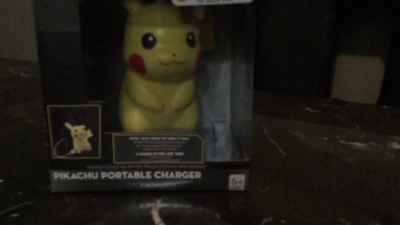 Pikachu portable charger - YouTube