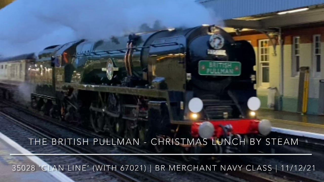 Merchant Navy + Class 67 | 35028 Clan Line + 67021 | The British ...