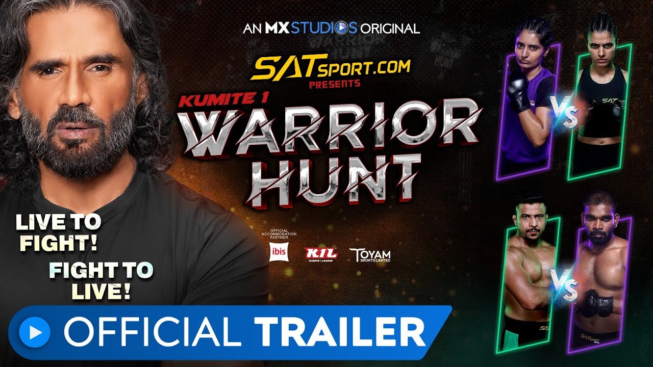 Kumite 1 Warrior Hunt | Official Trailer | Suniel Shetty | MX Studios | MX Player - YouTube