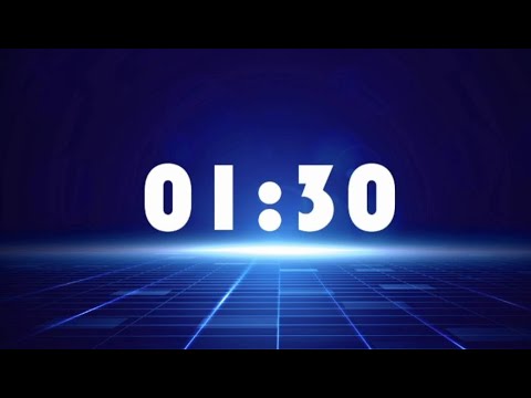 90 Seconds Timer - Timer 90 Detik [ with Electro Dance Music ]