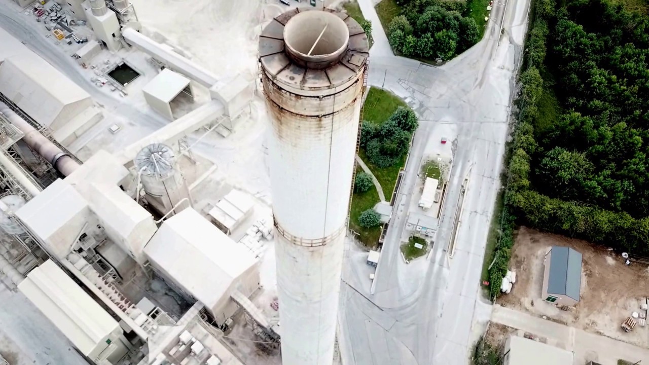 Whitwell Quarry mavic pro - YouTube