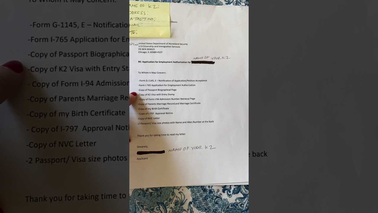 Part 2-AOS application cover letter for K2 - YouTube