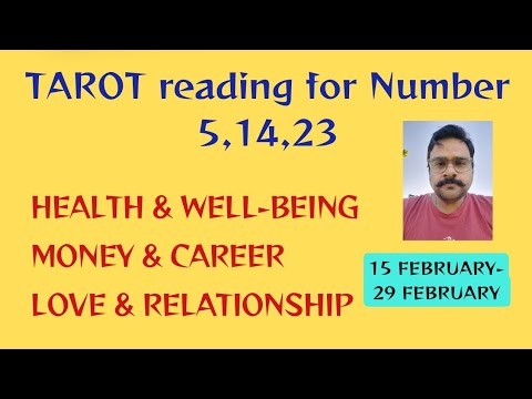 Tarot reading for number 5, 14,23(15-29Feb)#tarotreading #tarot #viral ...