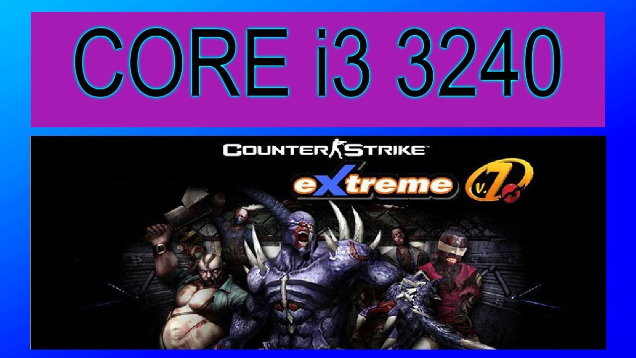 CORE i3 3240 3.10 GHZ / HD 2500 / COUNTER STRIKE - YouTube