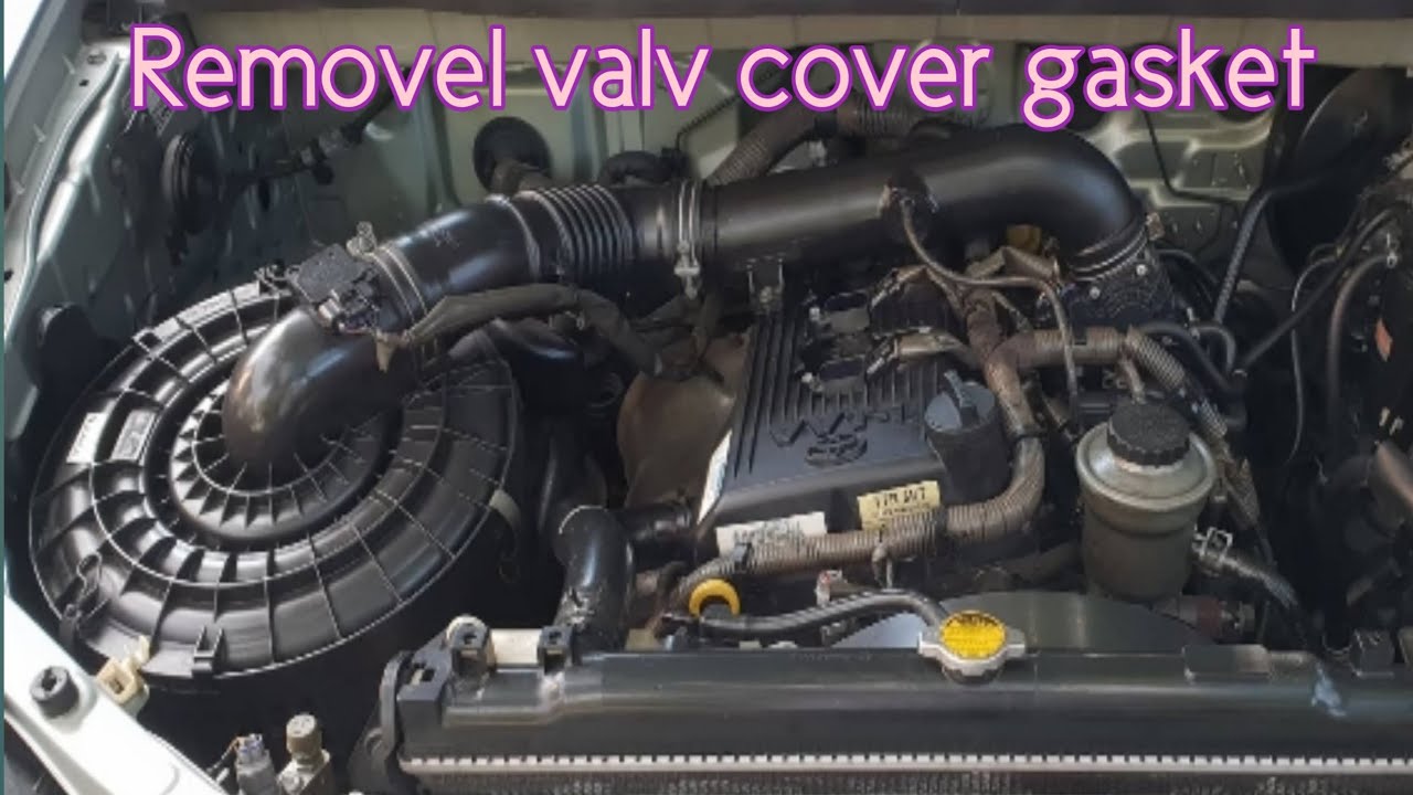 [ Toyota* innova] How to removel engine valve cover gasket - YouTube