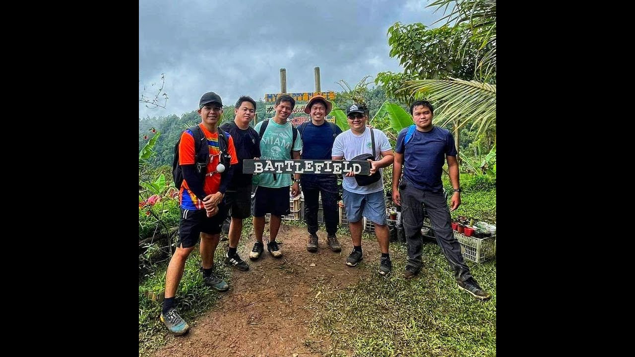 Newby trekkers challenged by Battlefield Tagurano. - YouTube