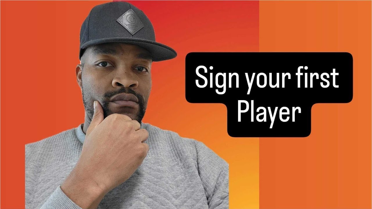 How to sign your first football clients as an agent - YouTube