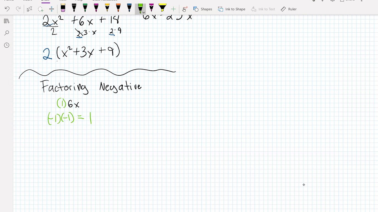 Introduction to Factoring - YouTube