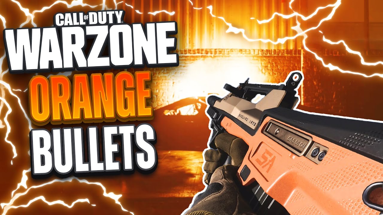 How To Get ORANGE BULLETS in Modern Warfare Warzone | Tracer Pack ISKRA ...