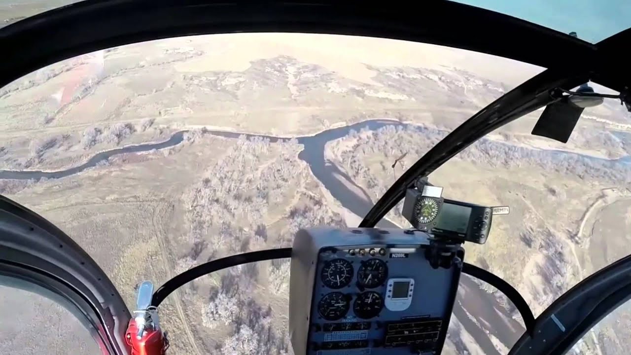 My First Time Flying Solo in the 300C Helicopter - YouTube