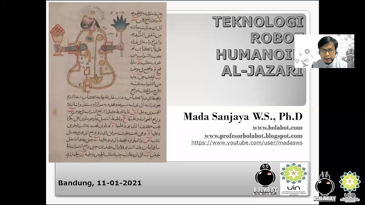 Teknologi Robot Humanoid al-Jazari - YouTube