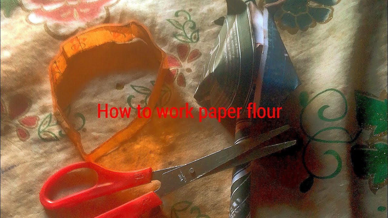 how to do flour in paper in ethiopia @lifehack #paperwork - YouTube
