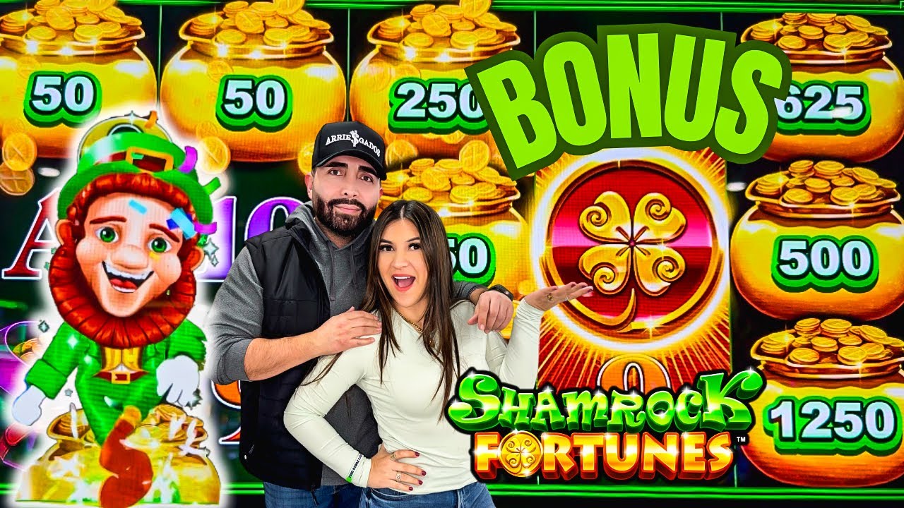 🍀 DUENDE LLENO DE BONOS SHAMROCK FORTUNES SLOT MACHINE - YouTube