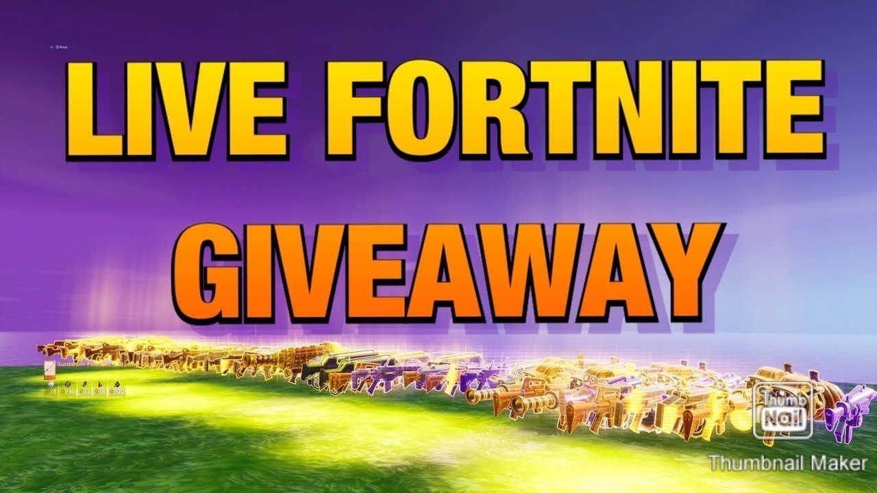 LIVE SAVE THE WORLD GIVEAWAY l 100k Traps 100k Sunbeam #stw #live # ...