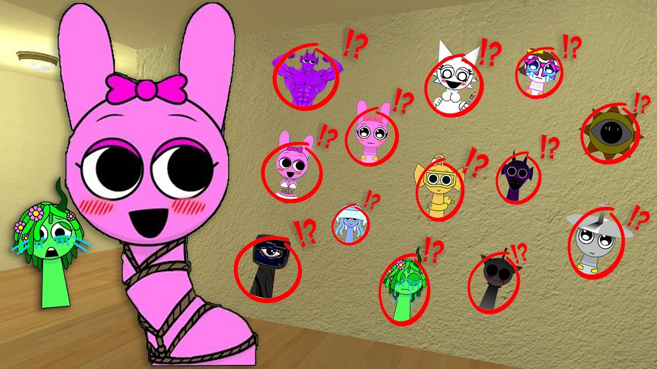 Sprunki Crazy Sinner Pinki and Vineria Cry wants me to bring her All ...