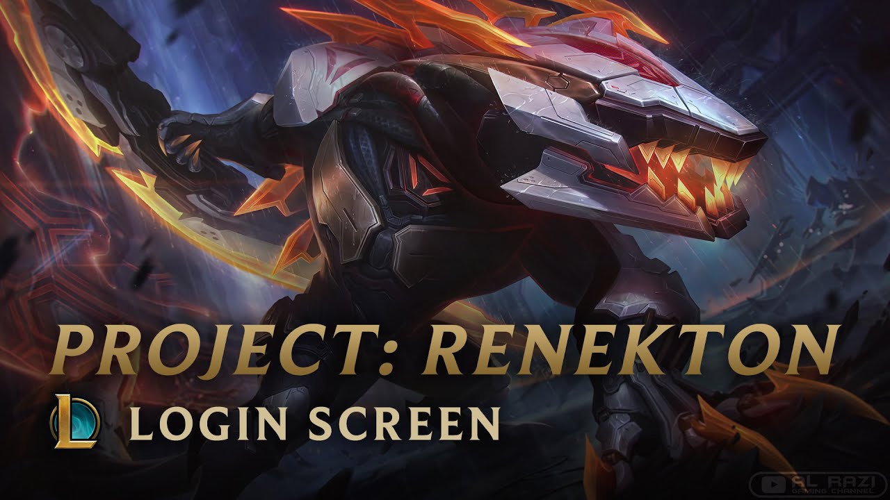 PROJECT: Renekton | PROJECT 2021 Theme | Login Screen | Animated 60fps ...