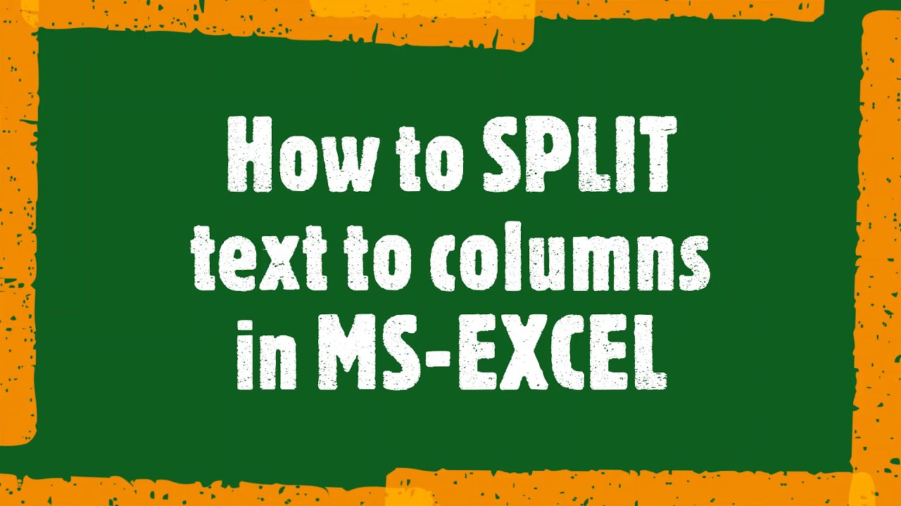 Convert Text To Columns In Excel 2016 YouTube Convert Text To Columns In Excel 2016 YouTube