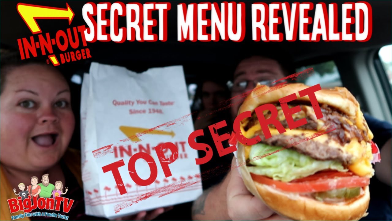In-N-Out Secret Menu Revealed || Drive Thru Thursday - YouTube