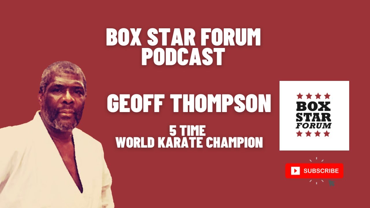 5 Time World Karate Champion Geoff Thompson in discussion - FULL ...