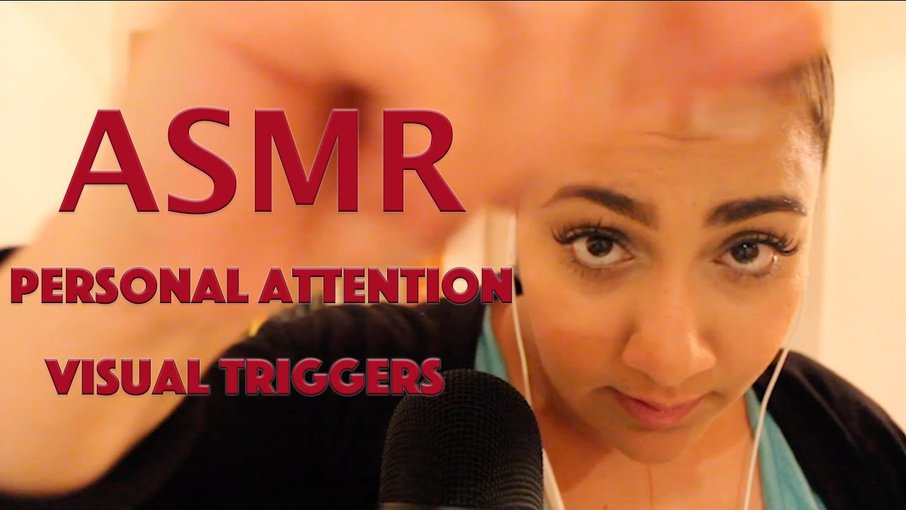 ASMR visual triggers and personal attention for sleep | tapping and ...