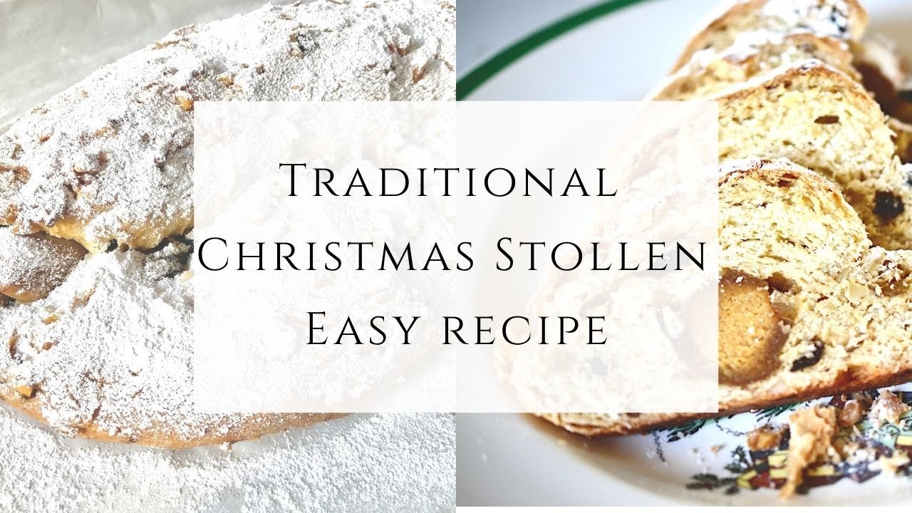 Traditional Christmas Stollen | Easy recipe - YouTube