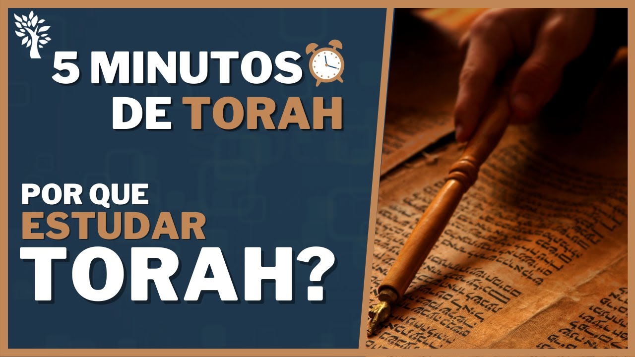5 min de Torah | Por que estudar a Torah? - YouTube