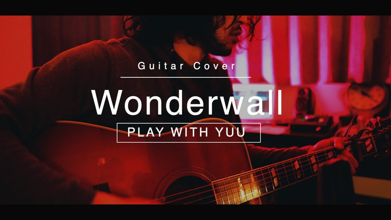Oasis Wonderwall Guitar Cover Karaoke Youtube