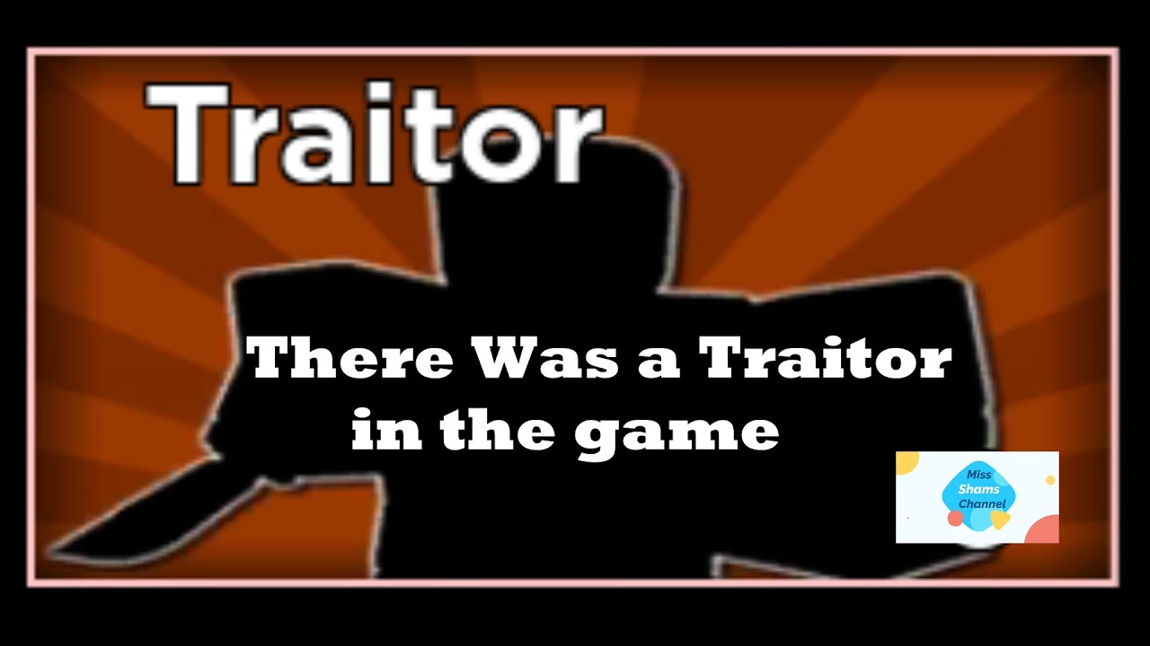 The first time I notice there was a traitor - Roblox - YouTube
