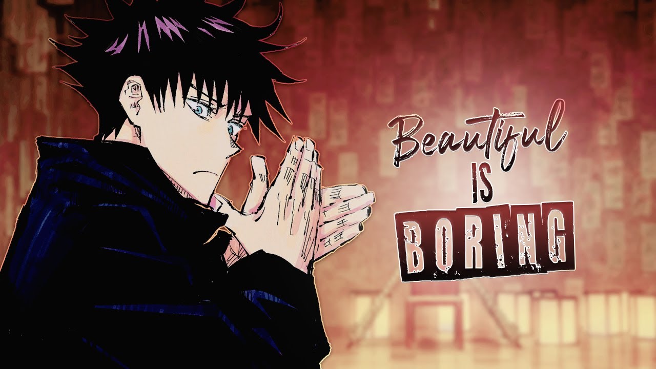 megumi fushiguro edit: beautiful is boring // jujutsu kaisen AMV - YouTube
