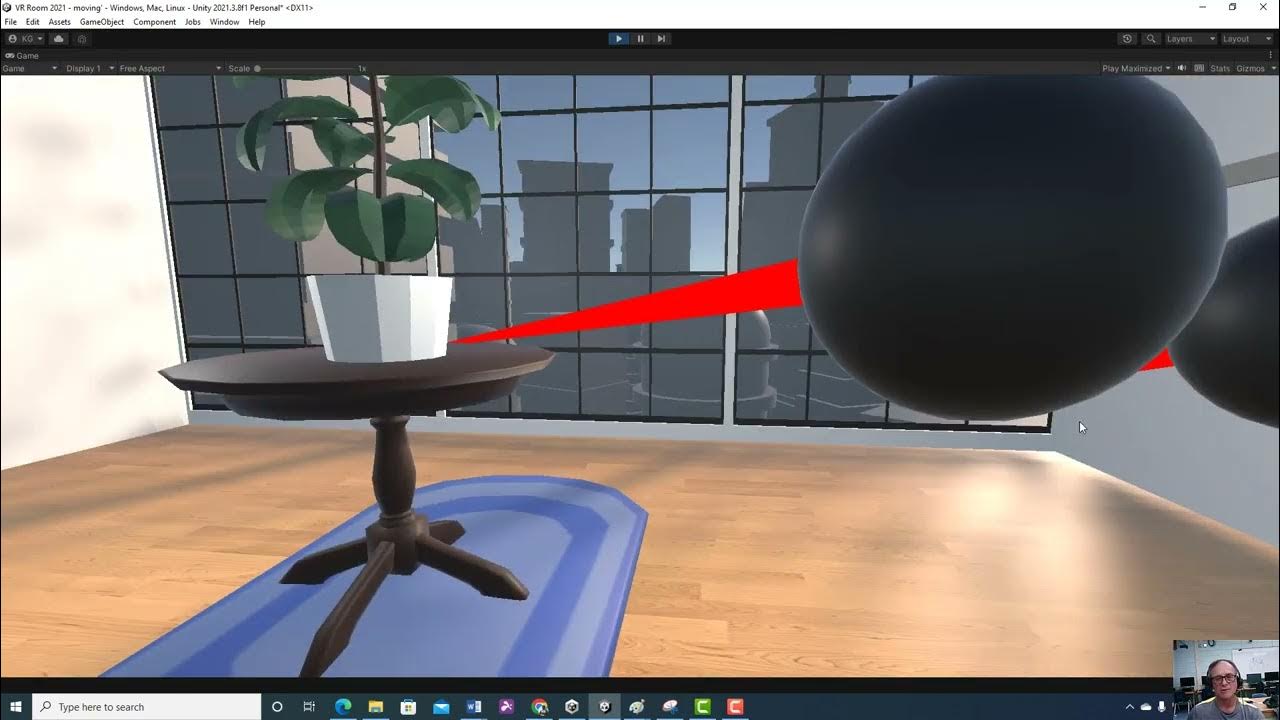 Unity Create with VR - move, look around, and teleport with your controllers - YouTube