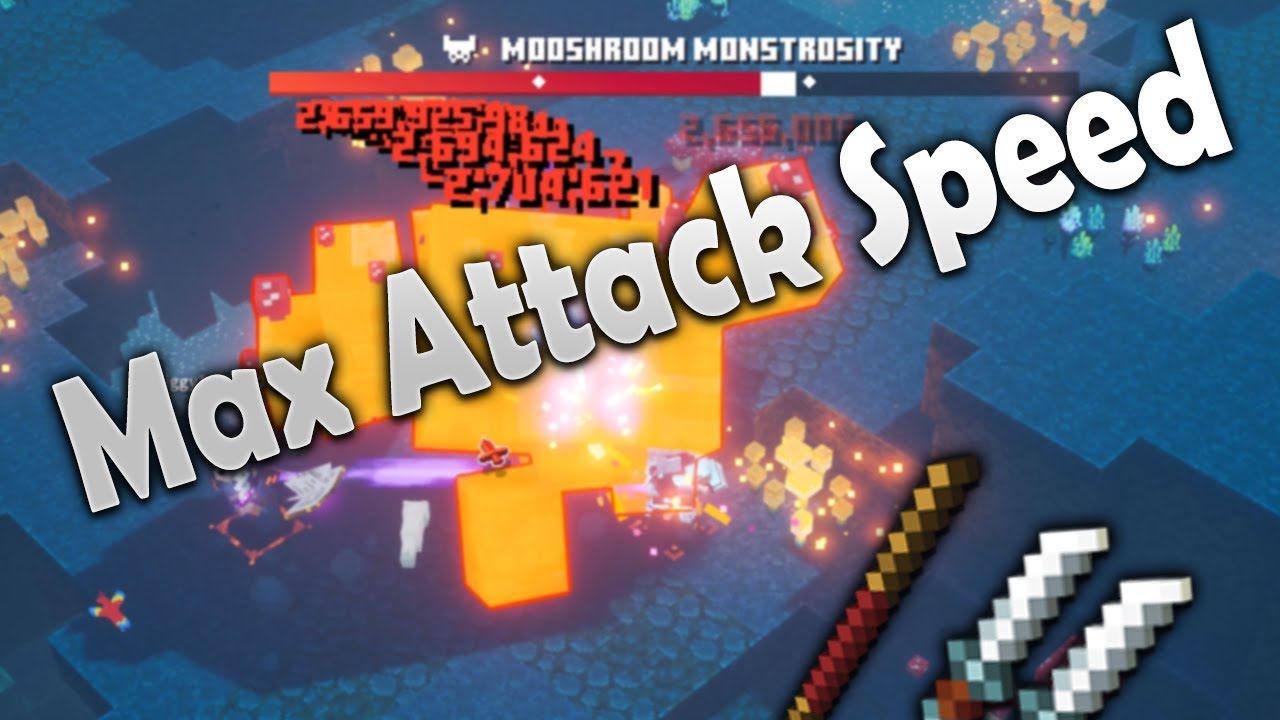 [Minecraft Dungeons]Max Attack Speed Looks Like Melee #3 (Battlestaff ...