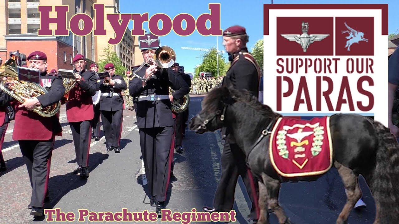"Holyrood March" - The Paras Band - YouTube