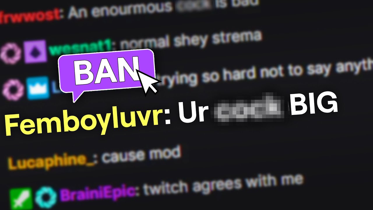 If Twitch Chat is Nice, I Ban Them - YouTube