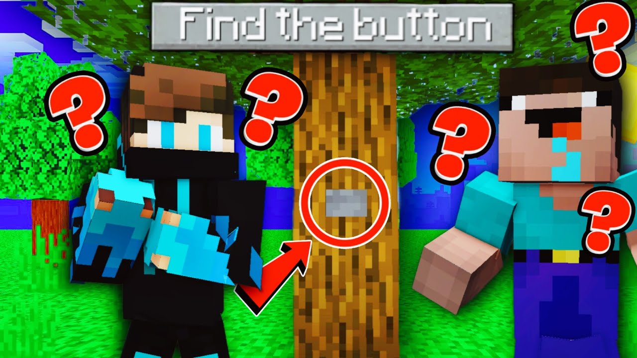Find the Button Challenge with My Noob Brother | - YouTube