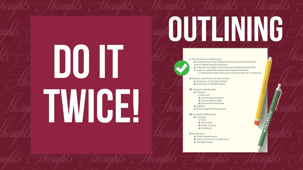 My Process for Outlining a Screenplay - YouTube