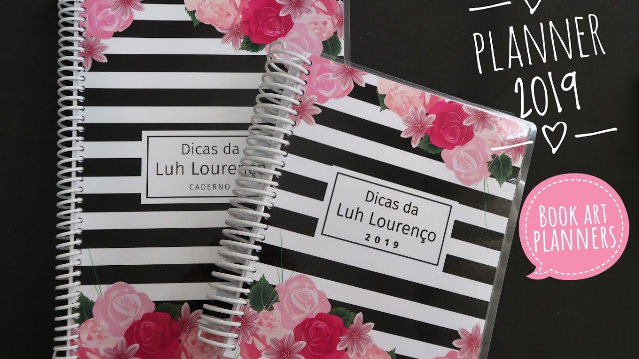 MEU PLANNER 2019 - BOOK ART PLANNERS - YouTube