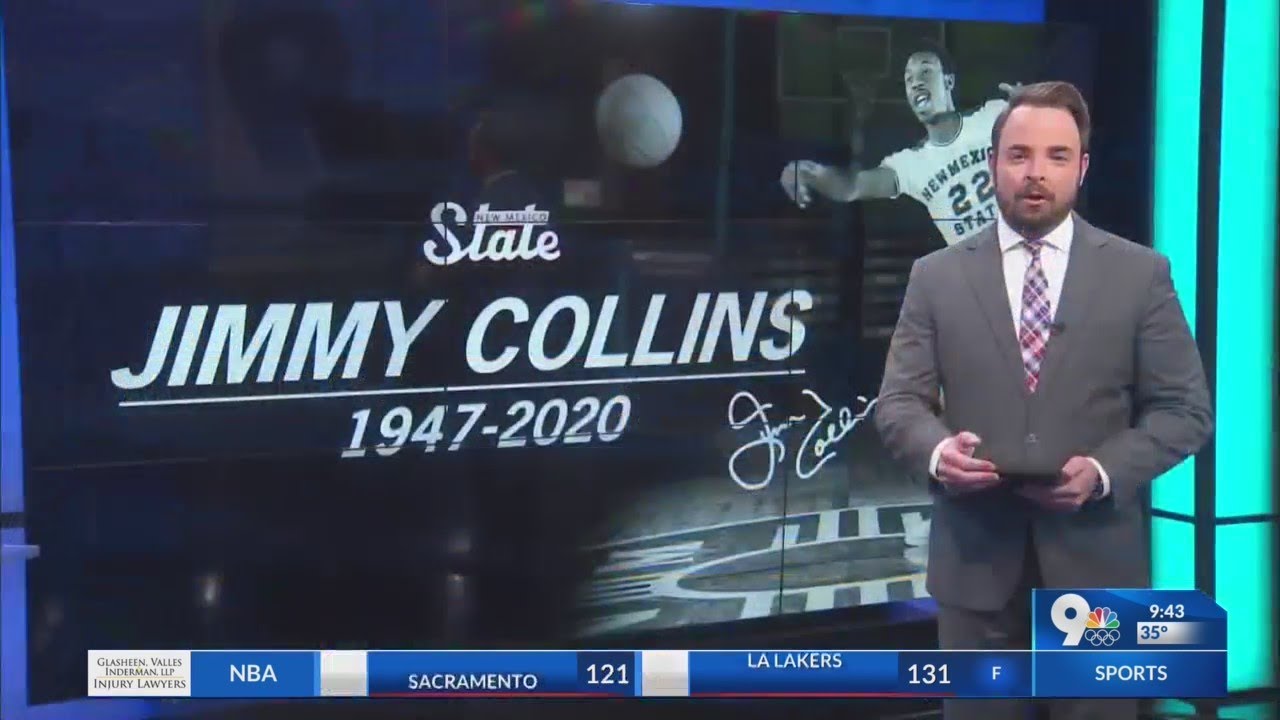 NMSU mourns loss of Aggie basketball legend Jimmy Collins - YouTube