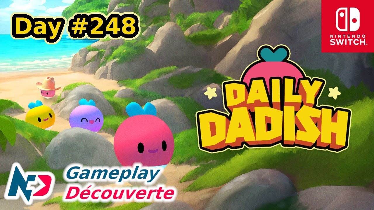 Daily Dadish - Day 248 - Nintendo Switch Gameplay - YouTube