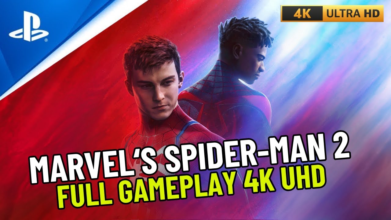 Marvel's Spider-Man 2 - Full Game Gameplay Walkthrough - 4K UHD (PS5 ...